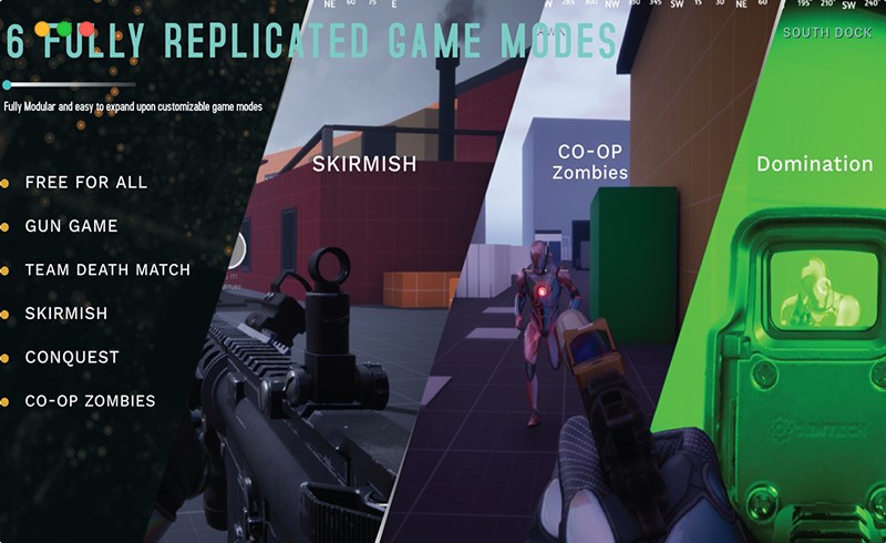 【UE5】多人游戏开发模板 FPS Multiplayer Kit V3_CGalpha