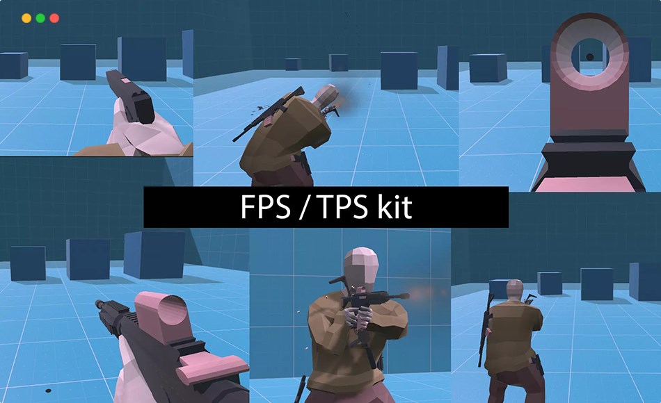 Unity开发 – 在线游戏开发模板 Online FPS / TPS kit_CGalpha