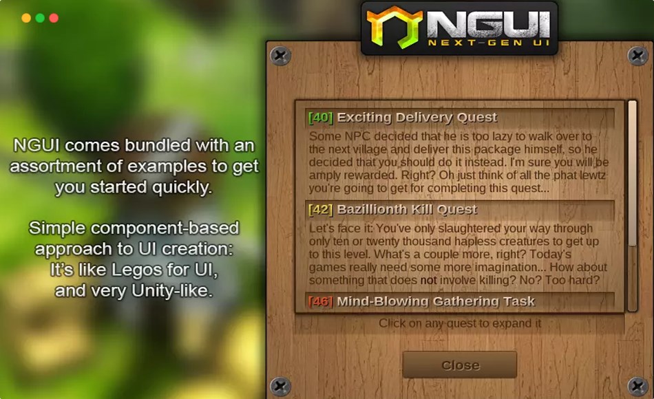 Unity插件 – NGUI: Next-Gen UI_CGalpha