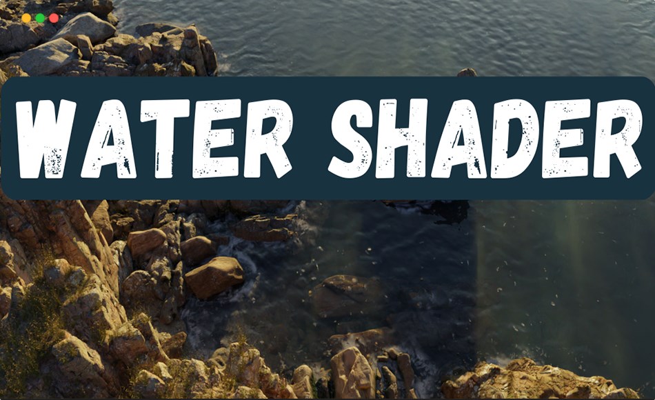 Blender插件 – 水材质 Water Shader_CGalpha