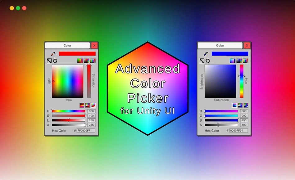 Unity插件 – 颜色选择器 Advanced Color Picker for Unity UI_CGalpha