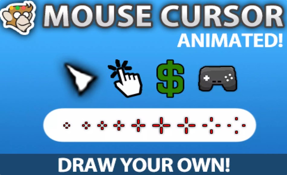 Unity插件 – 鼠标光标系统 Mouse Cursor System PRO (Animated! – Includes Learning Video)_CGalpha