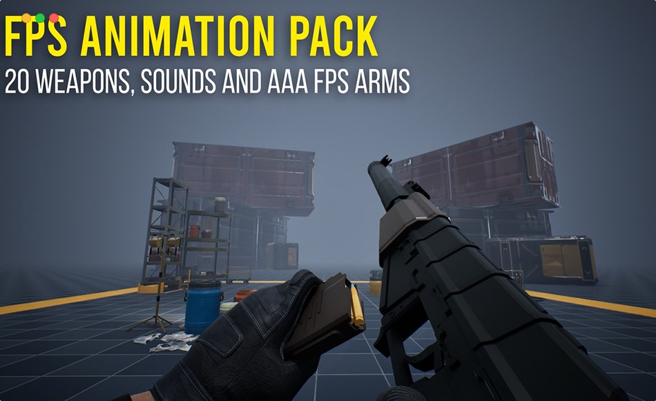 UE5插件 – FPS 游戏动画插件 FPS Animation Pack Ultimate_CGalpha