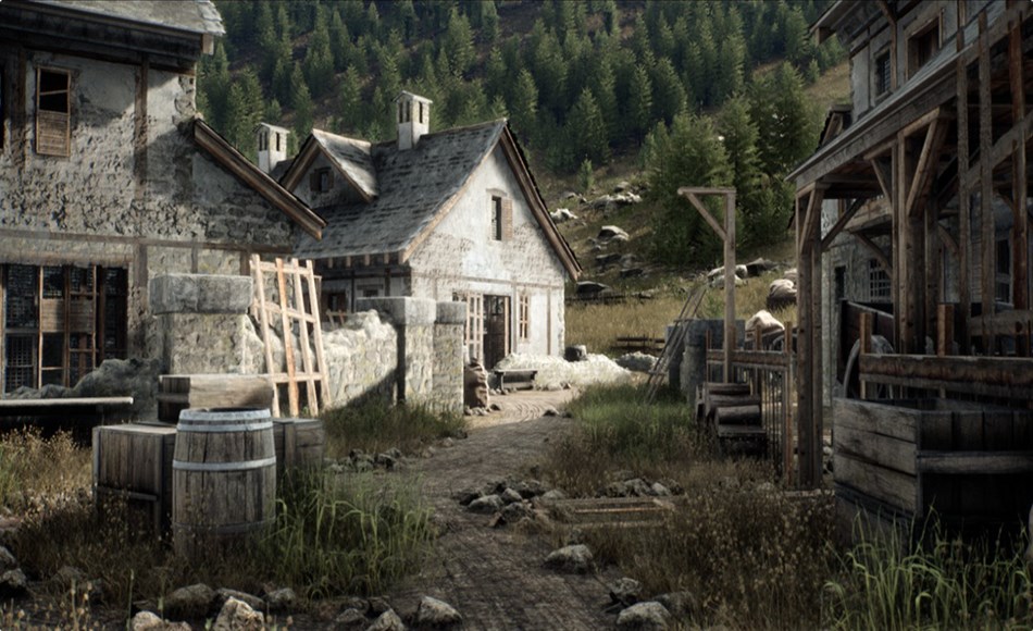 【UE5】风格化塔防关卡 Low Poly Tower Defense-爱素材